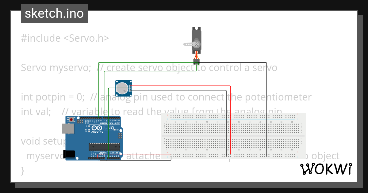 Knob Wokwi Esp32 Stm32 Arduino Simulator 7631