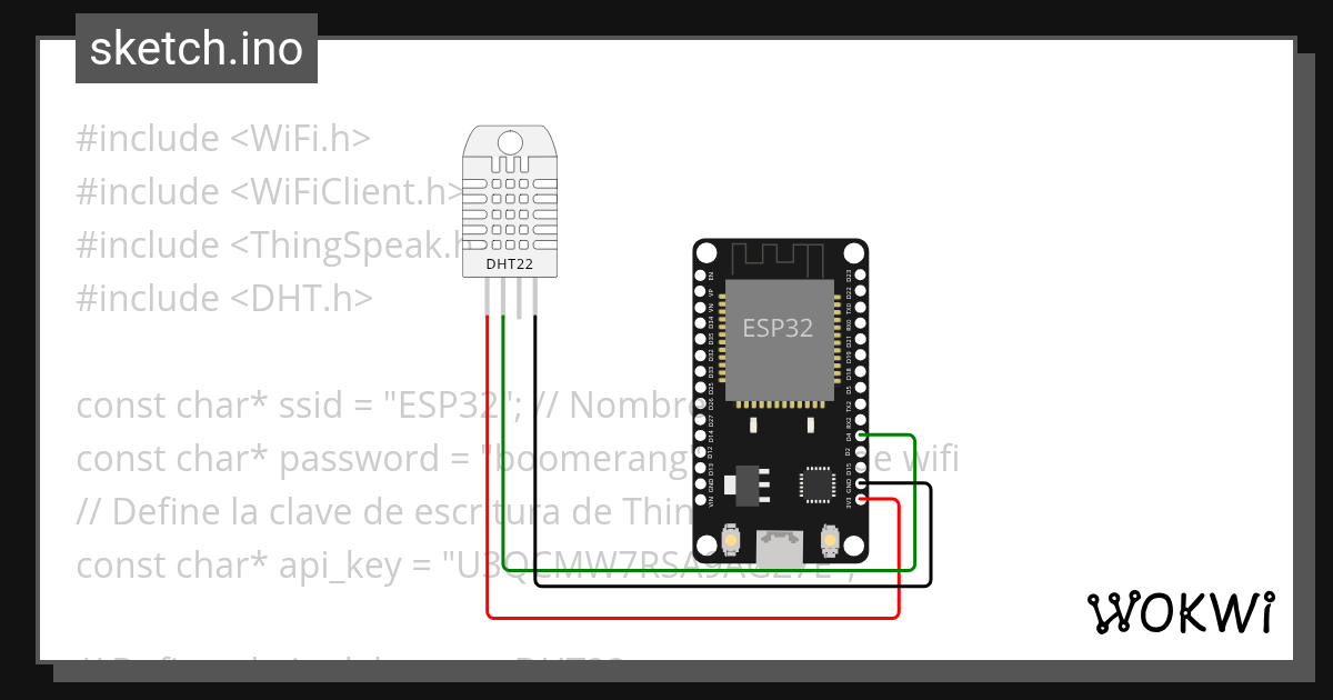 Temperatura Wokwi Esp32 Stm32 Arduino Simulator 