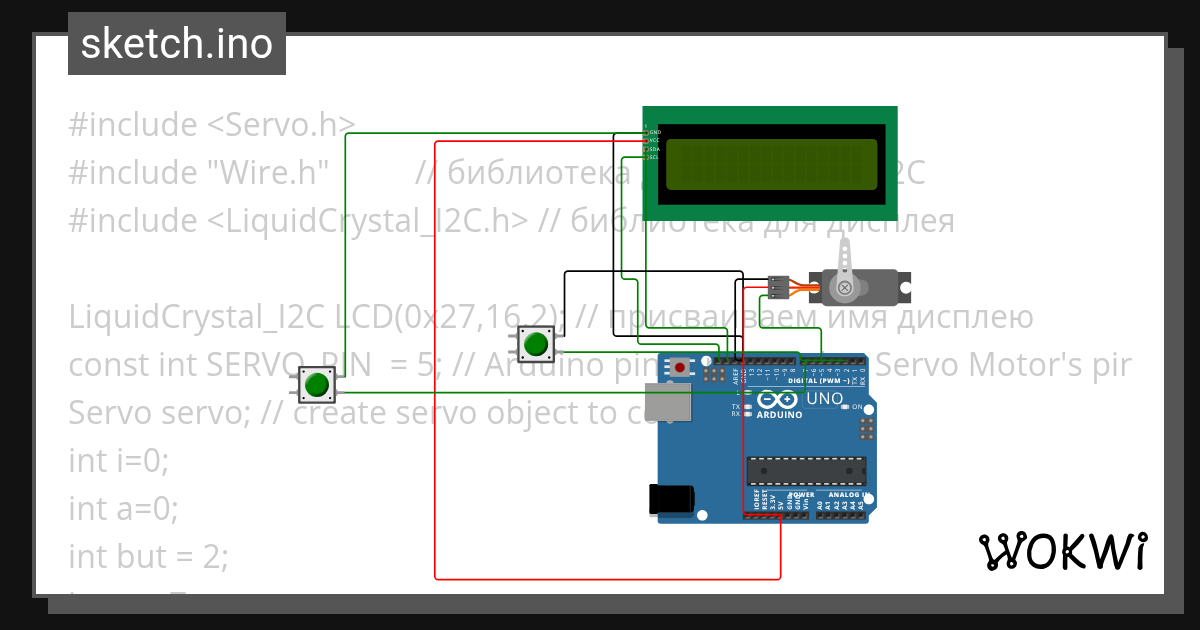 Servo.h Copy (2) - Wokwi ESP32, STM32, Arduino Simulator
