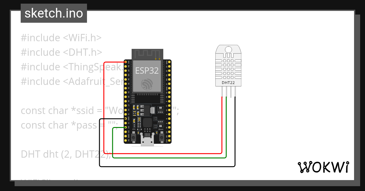 TUGAS INDIVIDU - Wokwi ESP32, STM32, Arduino Simulator