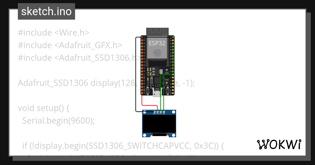 LCD soal 2 - Wokwi ESP32, STM32, Arduino Simulator