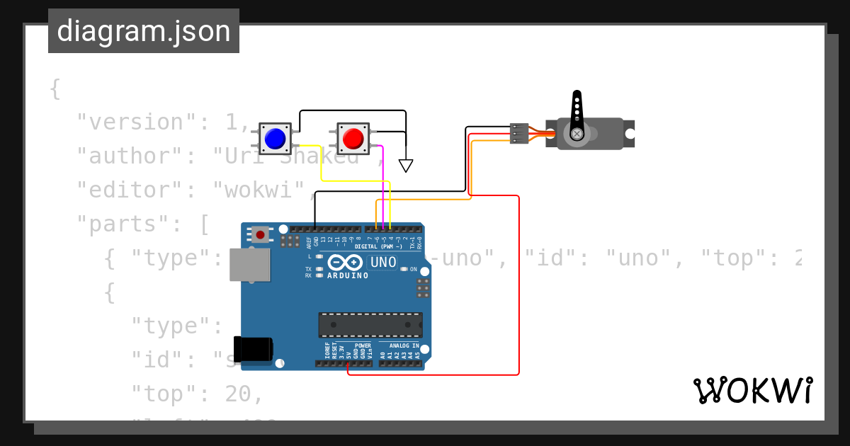 Serratura Con Servomotore Wokwi Esp32 Stm32 Arduino Simulator 4096