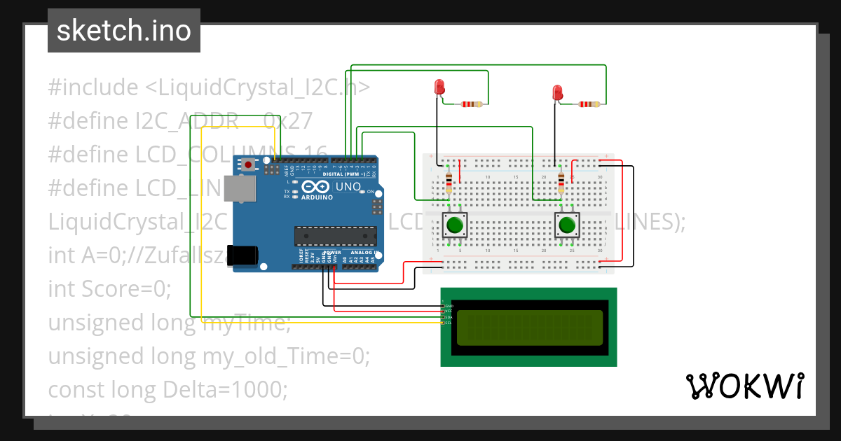 Game-01 - Wokwi ESP32, STM32, Arduino Simulator