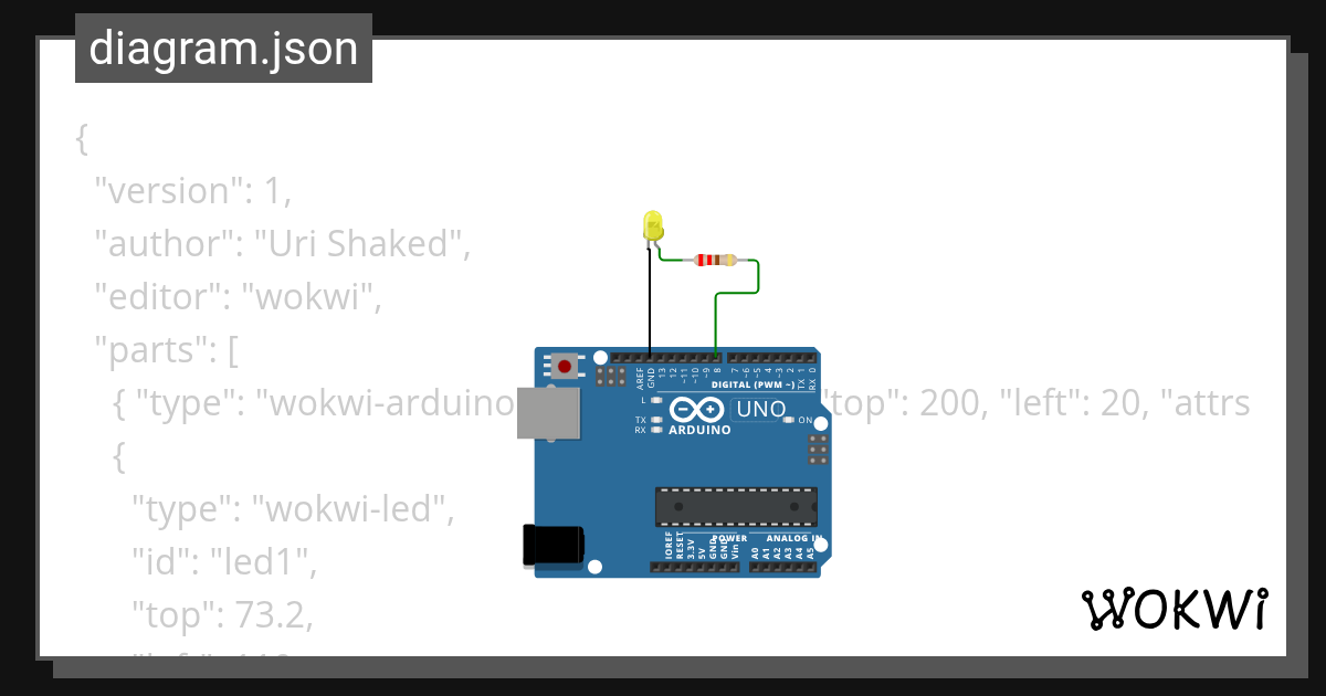Lampeggio LED da Array Copy - Wokwi ESP32, STM32, Arduino Simulator Lampeggio LED da Array Copy - Wokwi ESP32, STM32, Arduino Simulator