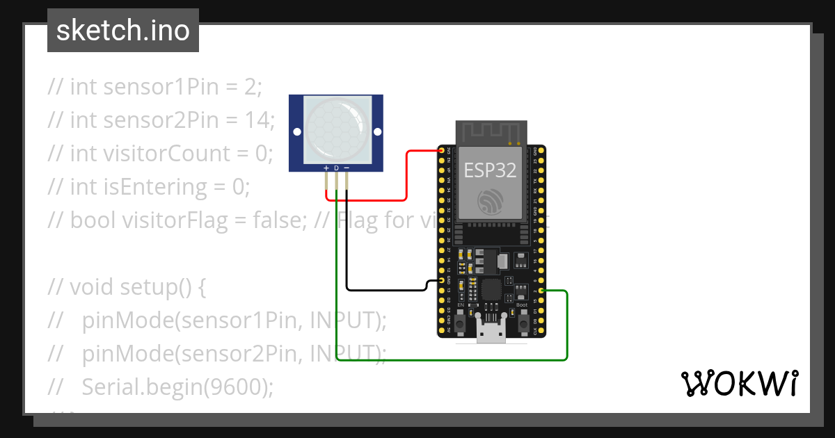 2PIR_sensor_nodemcu Copy - Wokwi ESP32, STM32, Arduino Simulator