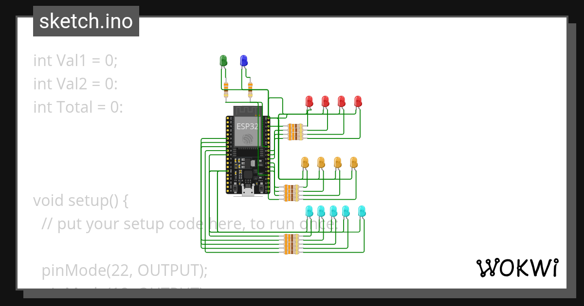 Wokwi - Online ESP32, STM32, Arduino Simulator