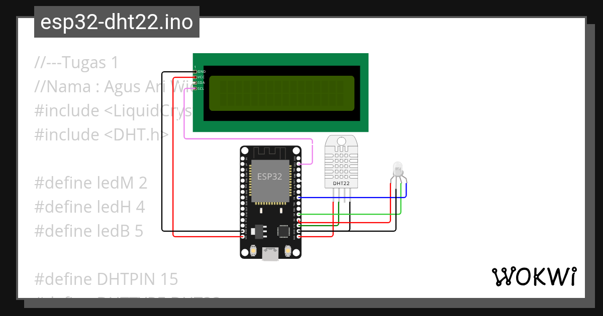 DHT22_ESP32.ino - Wokwi ESP32, STM32, Arduino Simulator