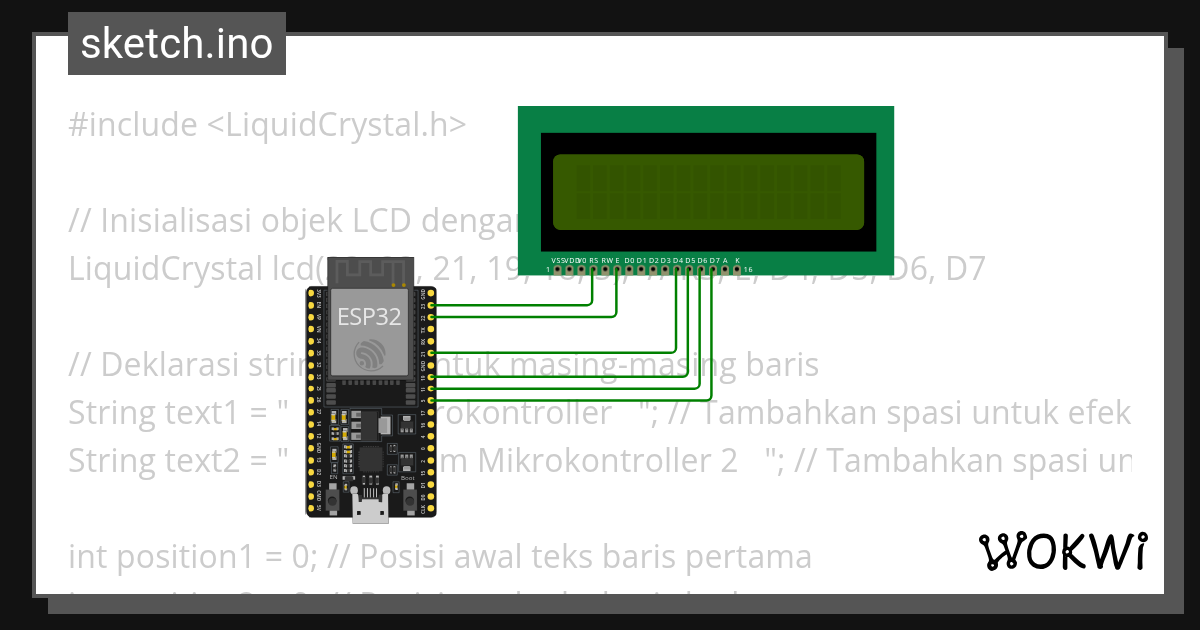 Wokwi - Online ESP32, STM32, Arduino Simulator
