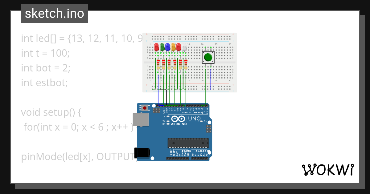 Pisca Pisca Wokwi Esp32 Stm32 Arduino Simulator 4559