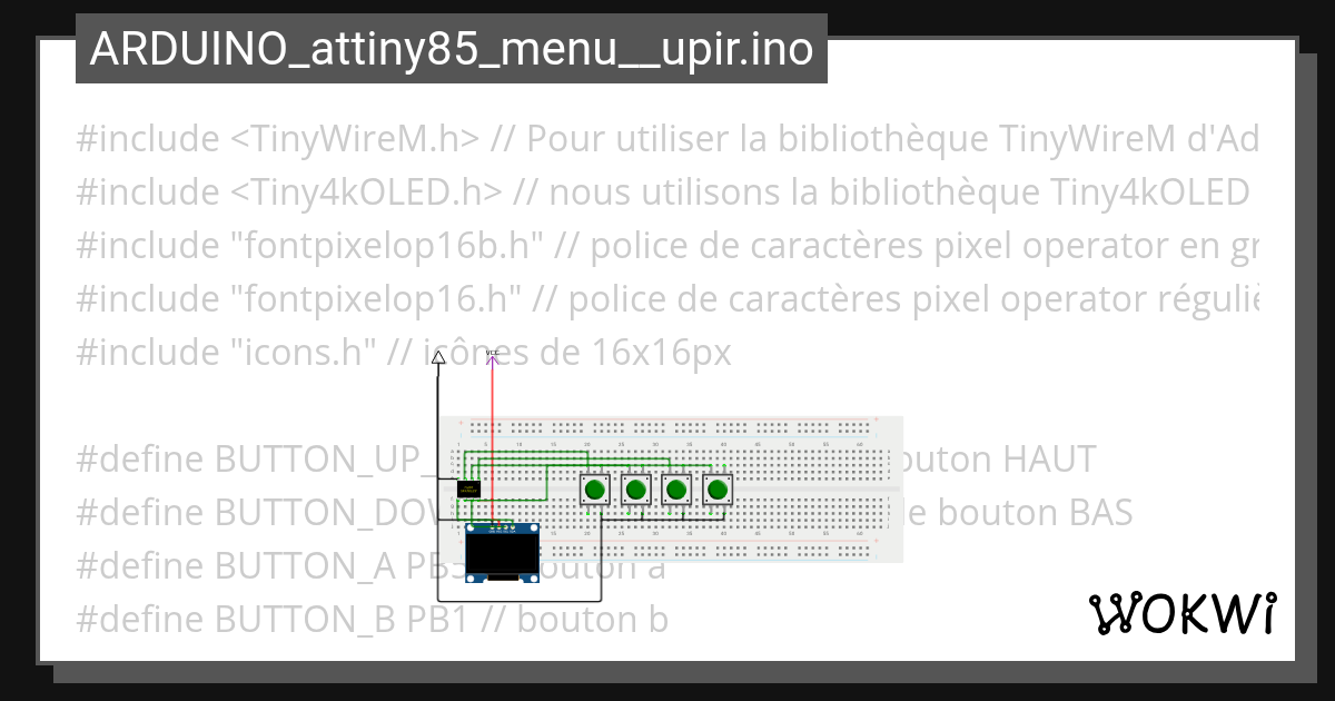 ARDUINO_attiny85 Copy - Wokwi ESP32, STM32, Arduino Simulator