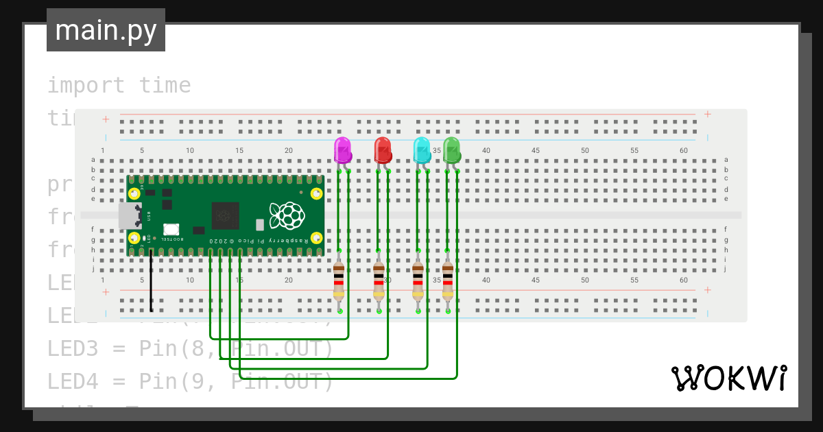 Pico Projct Wokwi Esp32 Stm32 Arduino Simulator