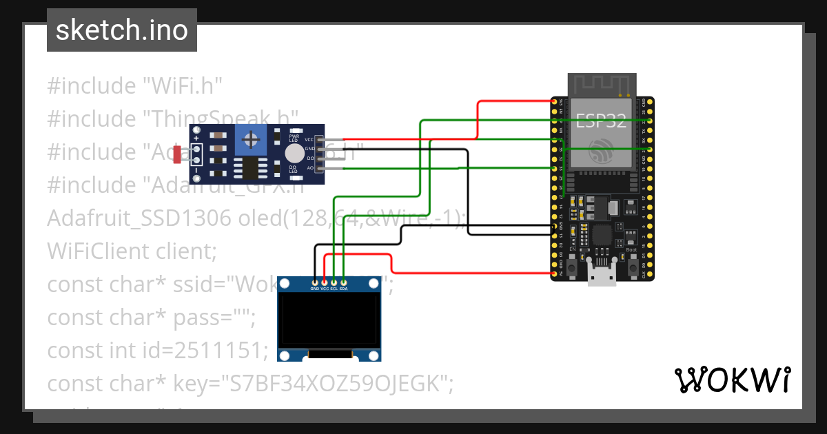 Photoresistoroledthingspeak Wokwi Esp32 Stm32 Arduino Simulator 6589