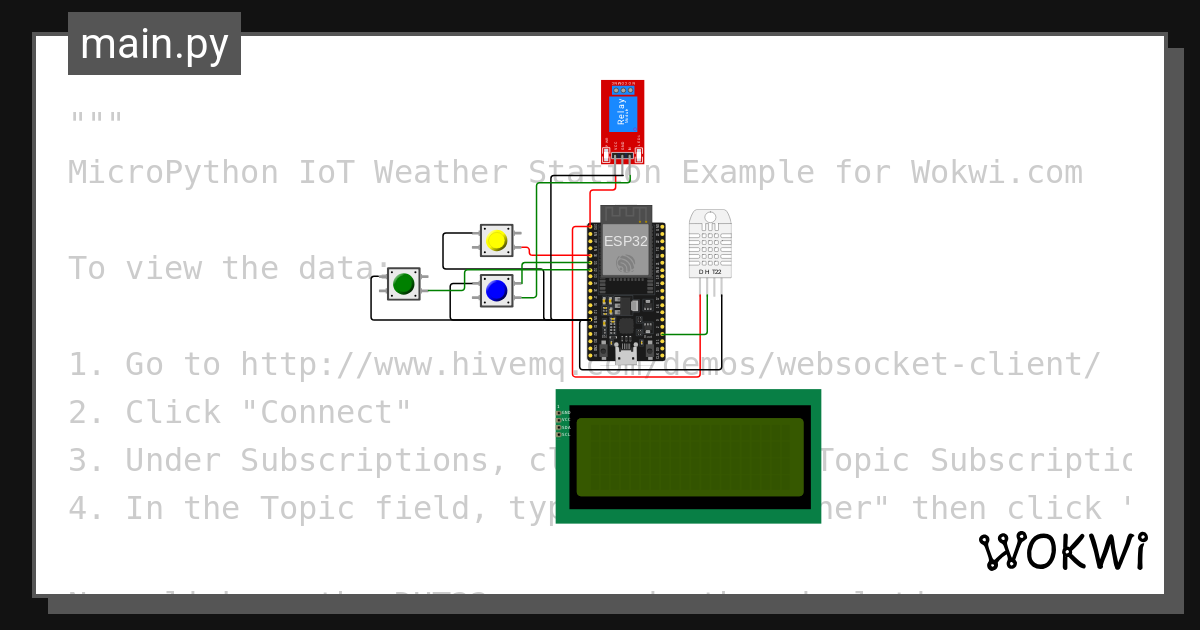 Micropython Mqtt Weather Logger Esp32 Copy Wokwi Esp32 Stm32 Arduino Simulator