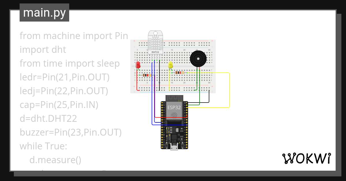 Projet2 Wokwi Esp32 Stm32 Arduino Simulator 2268