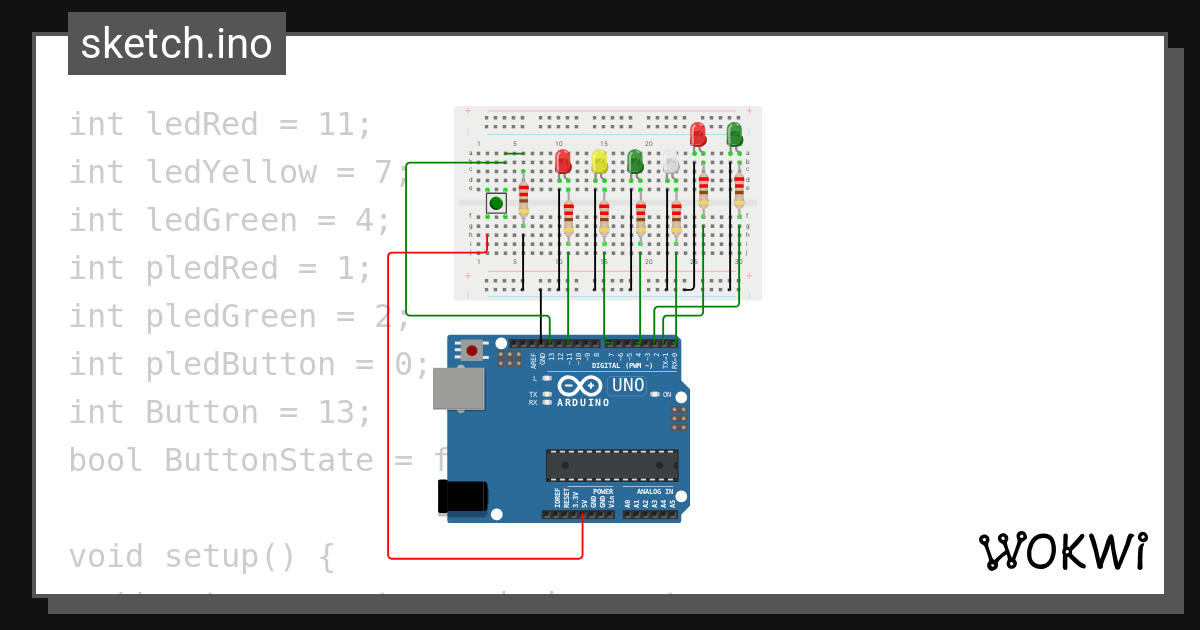 Ampeltest Wokwi Esp32 Stm32 Arduino Simulator