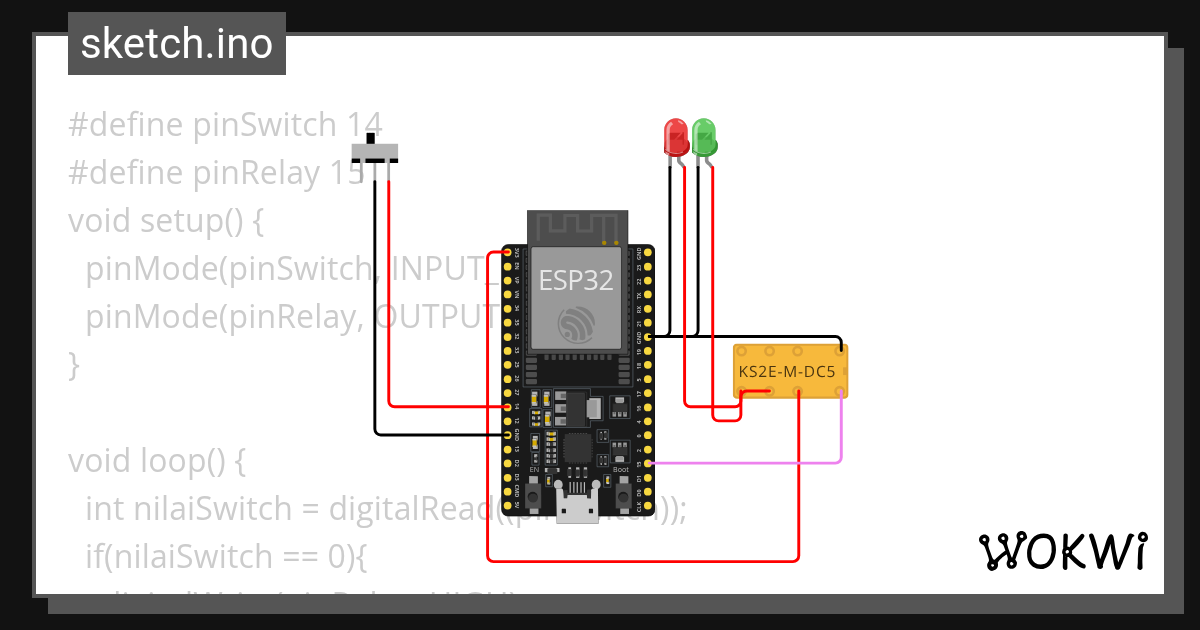 TOPIK 5 AGUNG FATONI Praktik Kendali Relay - Wokwi ESP32, STM32 ... TOPIK 5 AGUNG FATONI Praktik Kendali Relay - Wokwi ESP32, STM32 ...