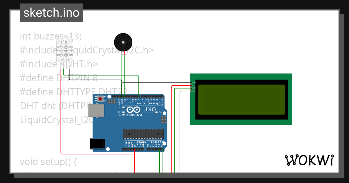 DHT - Wokwi ESP32, STM32, Arduino Simulator DHT - Wokwi ESP32, STM32, Arduino Simulator