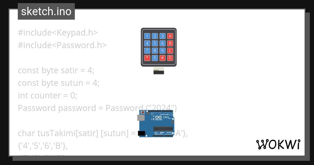 17 nisan keypad g - Wokwi ESP32, STM32, Arduino Simulator