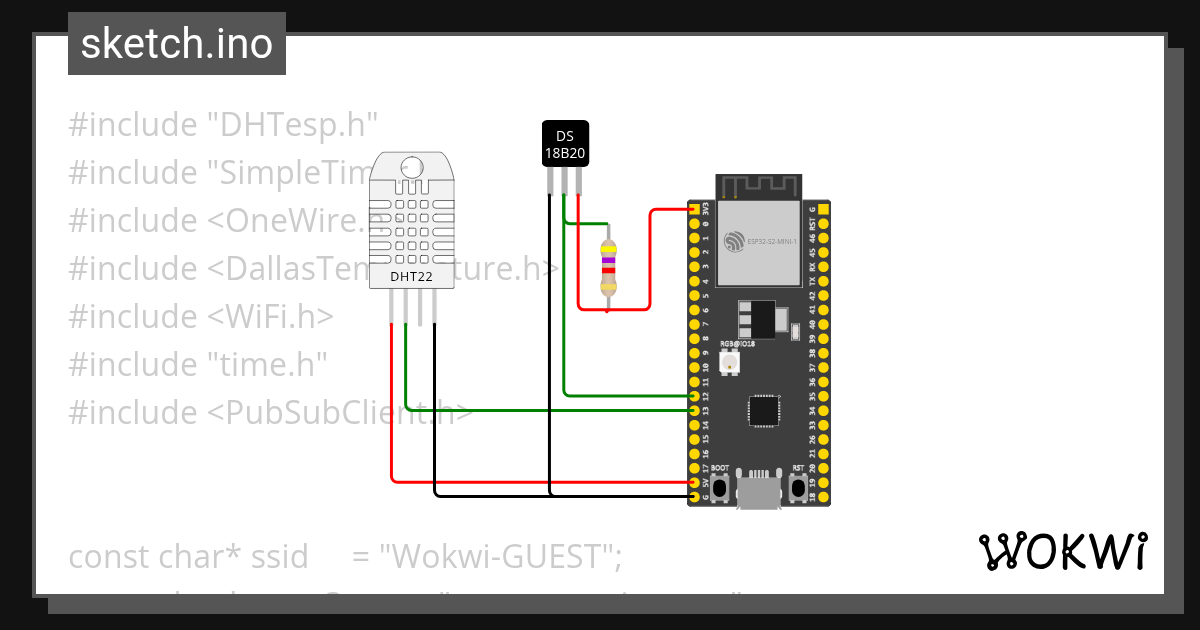 Wokwi - Online ESP32, STM32, Arduino Simulator
