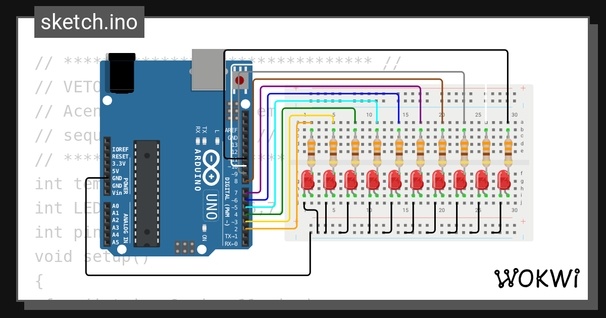 Vetor Circuito 1 Wokwi Esp32 Stm32 Arduino Simulator 5497