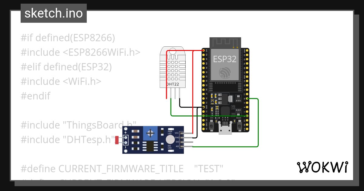 mini project iot - Wokwi ESP32, STM32, Arduino Simulator