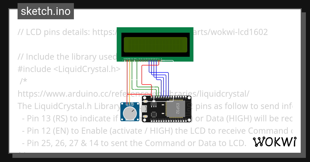 Wokwi - Online ESP32, STM32, Arduino Simulator