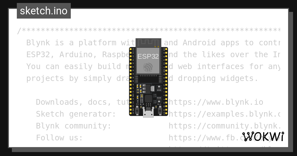 Blynk Esp8266setpointenableled Wokwi Esp32 Stm32 Arduino Simulator