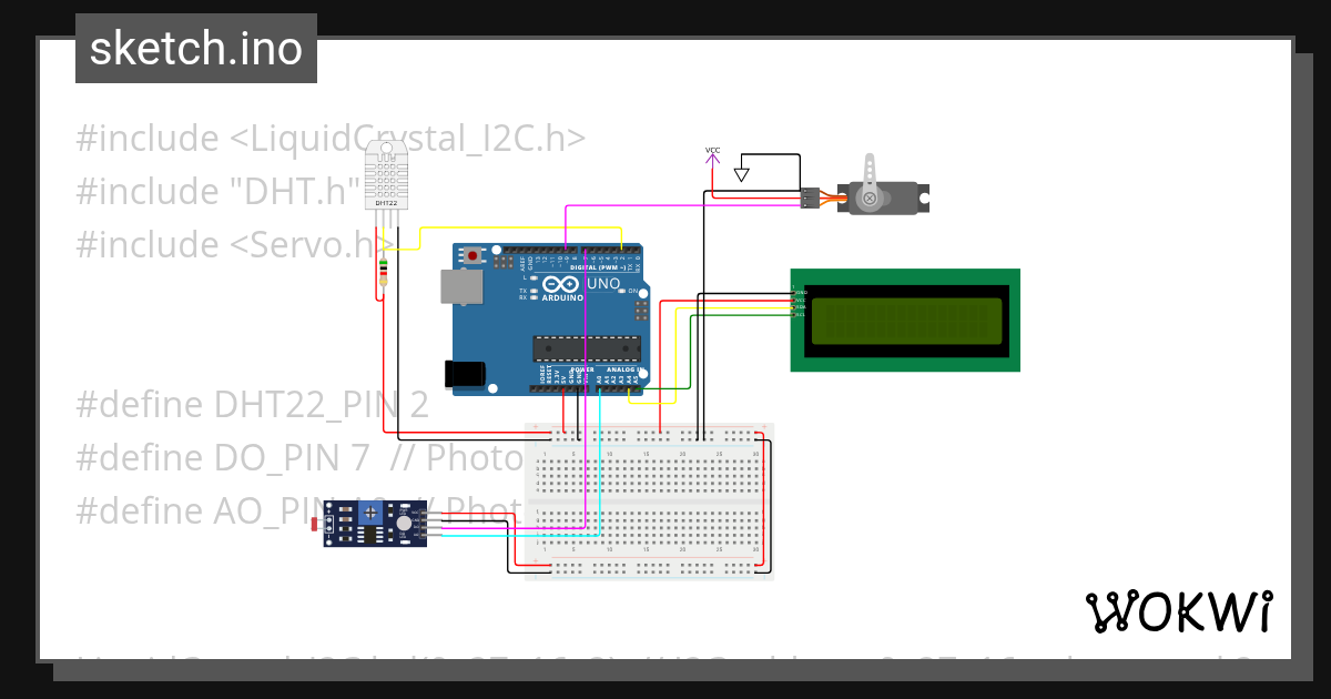 Weather Station 1.1 - Wokwi ESP32, STM32, Arduino Simulator