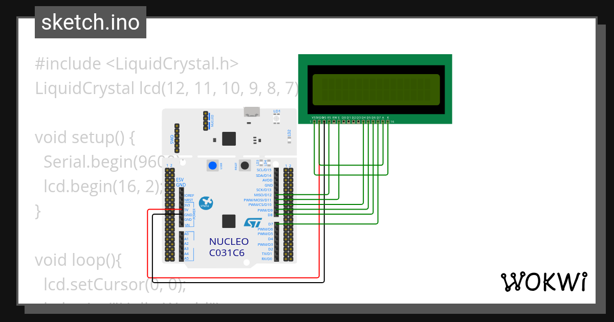 Stm32 Lcd Wokwi Esp32 Stm32 Arduino Simulator 8305