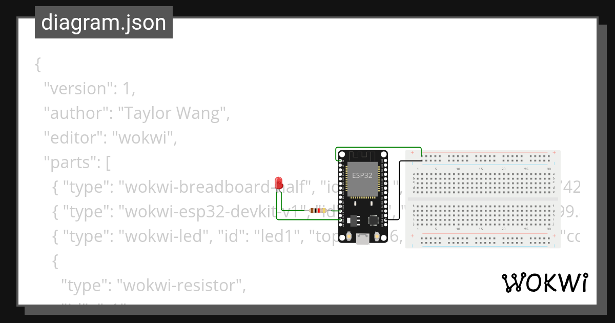 esp - Wokwi ESP32, STM32, Arduino Simulator