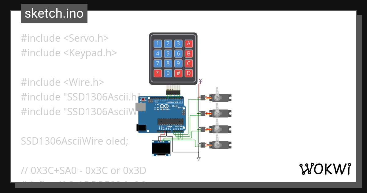 ServoControl - Wokwi ESP32, STM32, Arduino Simulator
