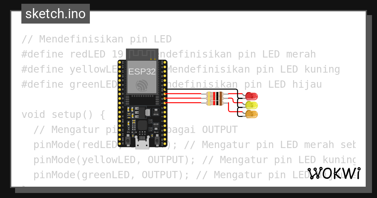 Penggabungan Simulasi 2 Dan 3 Wokwi Esp32 Stm32 Arduino Simulator 7266