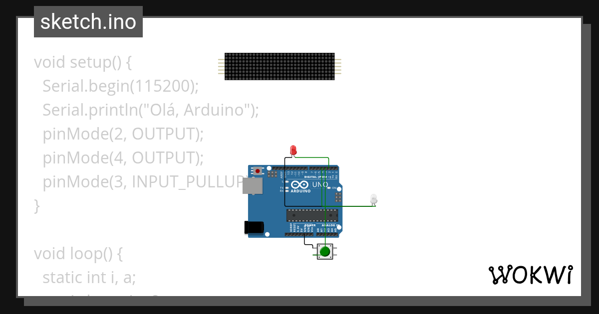Aula 18/04 - Wokwi ESP32, STM32, Arduino Simulator