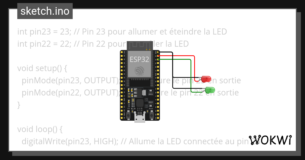 Tp1 Ex3 Wokwi Esp32 Stm32 Arduino Simulator 