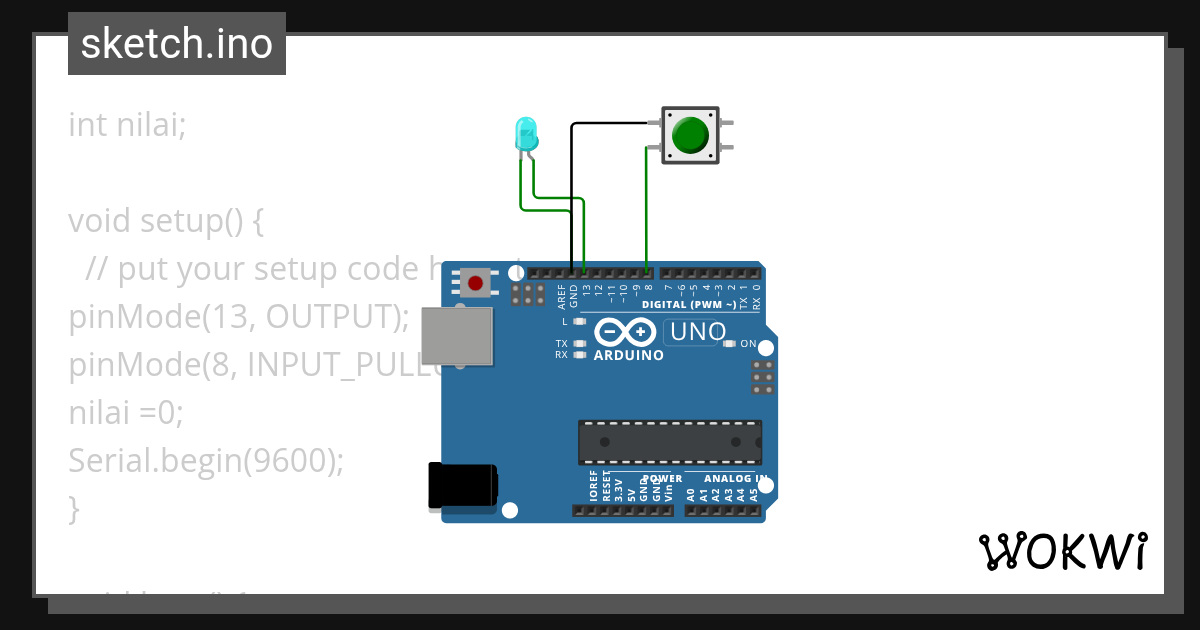 TUGAS 12 - Wokwi ESP32, STM32, Arduino Simulator