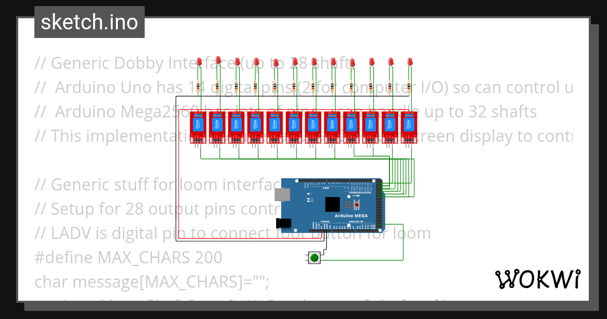 20 Shaft Pneumatic Control (with LCD display) - Arduino Source Code ...