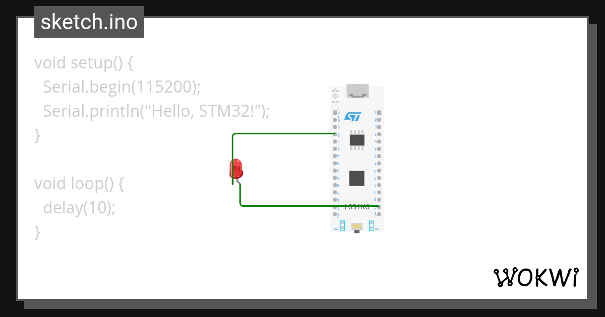 test - Wokwi ESP32, STM32, Arduino Simulator