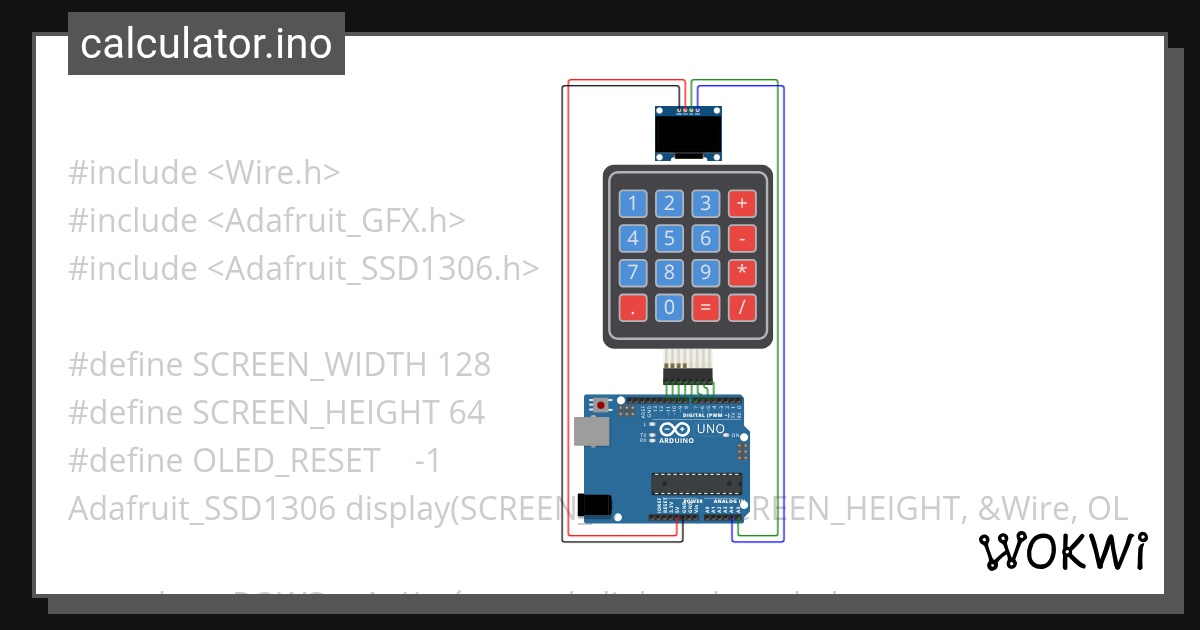 Calculadora Copy (2) - Wokwi ESP32, STM32, Arduino Simulator