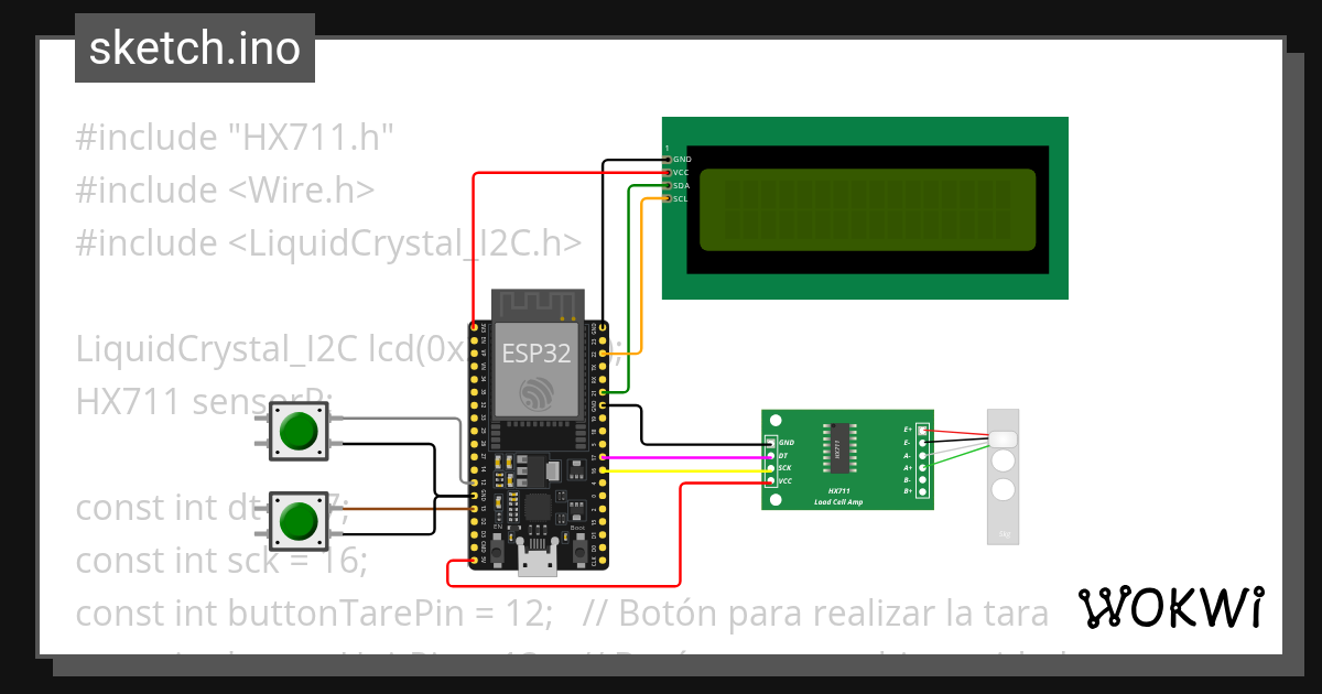punto 2 de laboratorio - Wokwi ESP32, STM32, Arduino Simulator