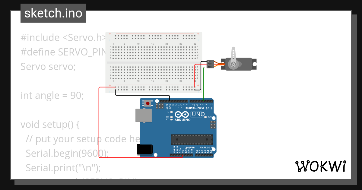 Servoserial Wokwi Esp32 Stm32 Arduino Simulator
