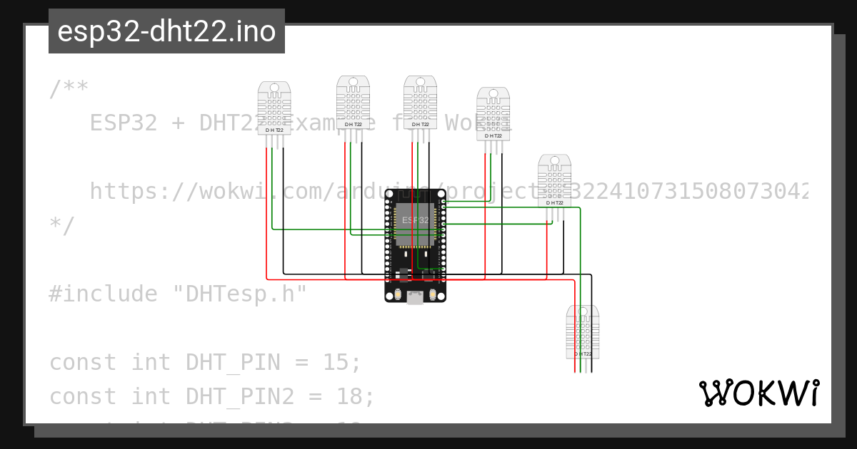 Esp32 Dht22 Wokwi Esp32 Stm32 Arduino Simulator 4898