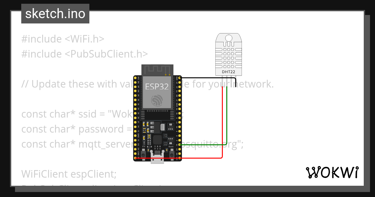 Project 7 - Wokwi ESP32, STM32, Arduino Simulator