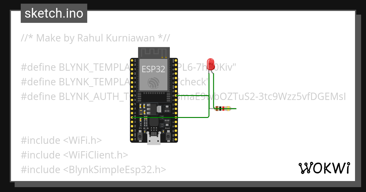 Blynk Led Control Wokwi Esp32 Stm32 Arduino Simulator 7208