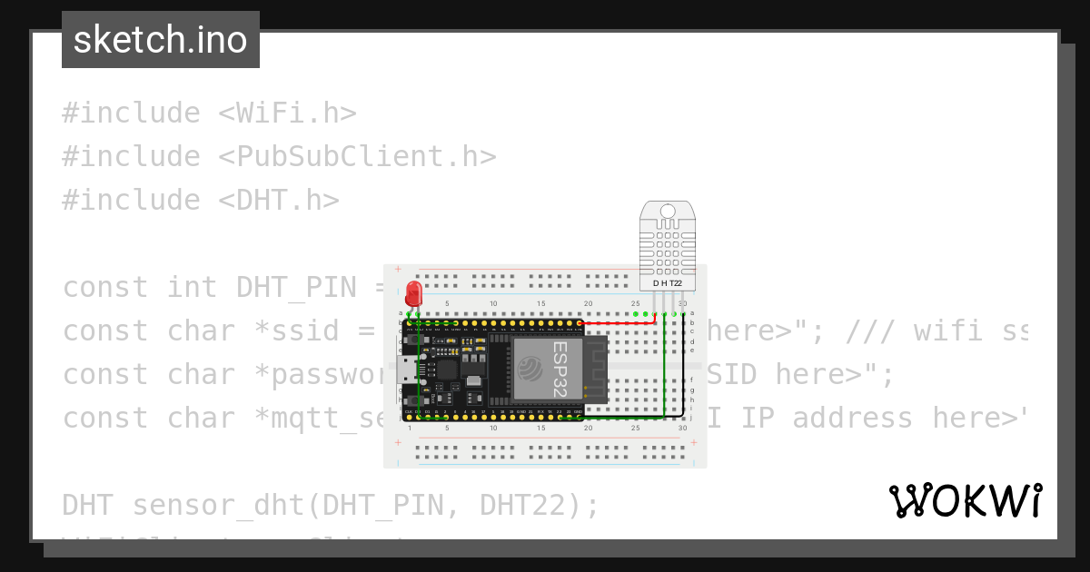 Sbm Sensor Dht Mqtt Integration Wokwi Esp32 Stm32 Arduino Simulator 4525