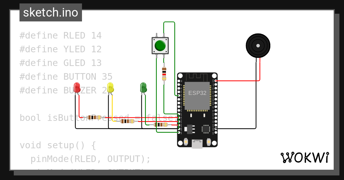 Led3 Tanpa Buzzer Wokwi Esp32 Stm32 Arduino Simulator 6593