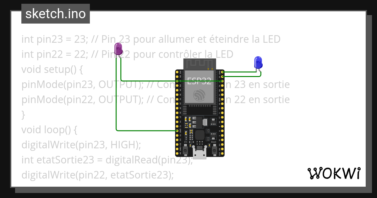 Tp1 Ex3 Wokwi Esp32 Stm32 Arduino Simulator 1126