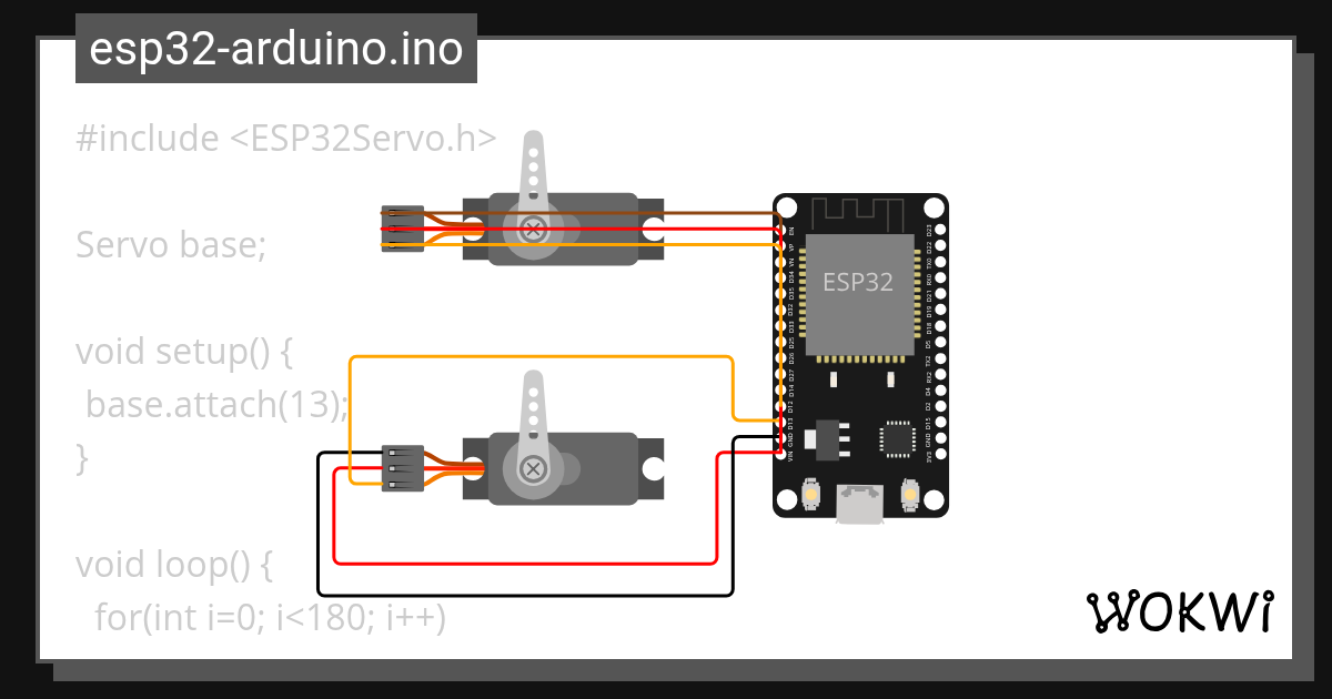 Servo_motor.01 - Wokwi ESP32, STM32, Arduino Simulator