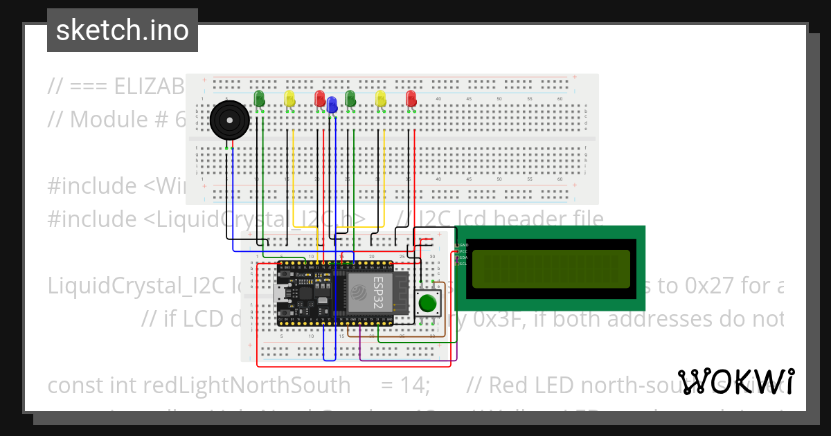 Final Project - ELIZABETH DICKINSON - Wokwi ESP32, STM32, Arduino Simulator