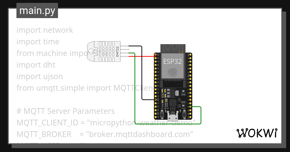 p2.ESP32 - Wokwi ESP32, STM32, Arduino Simulator