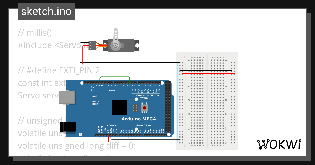 Servo_Study - Wokwi ESP32, STM32, Arduino Simulator